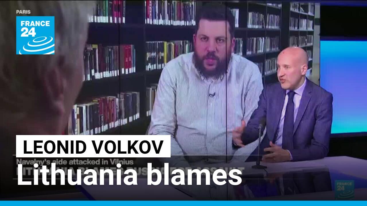 Lithuania blames Russia for hammer attack on exiled Navalny aide - France 24